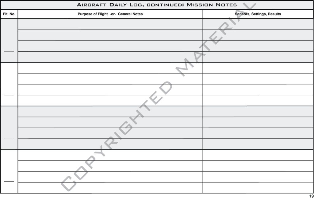 The UAV Aircraft Logbook - Parhelion Aerospace GmbH